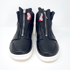 Jordan | Shoes | Nike Air Jordan High Zip Black | Poshmark